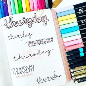 35 Stunning Bullet Journal Header and Title Ideas - Beautiful Dawn Designs