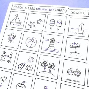 150 Easy Doodle Ideas and Tutorials for Your Bullet Journal