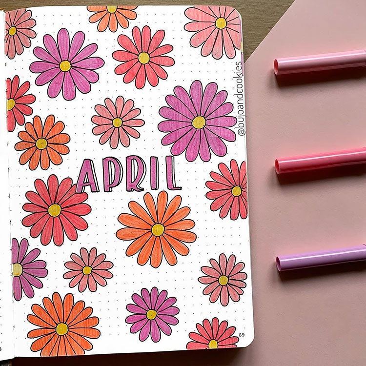 45 Monthly Bullet Journal Cover Page Ideas Beautiful Dawn Designs