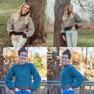 Chunky Crochet Sweater Patterns - Beautiful Dawn Designs