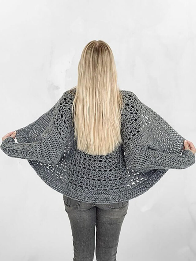 Easy Crochet Shrug Patterns - Beautiful Dawn Designs