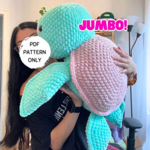 Cute Jumbo Crochet Plushie Patterns - Beautiful Dawn Designs