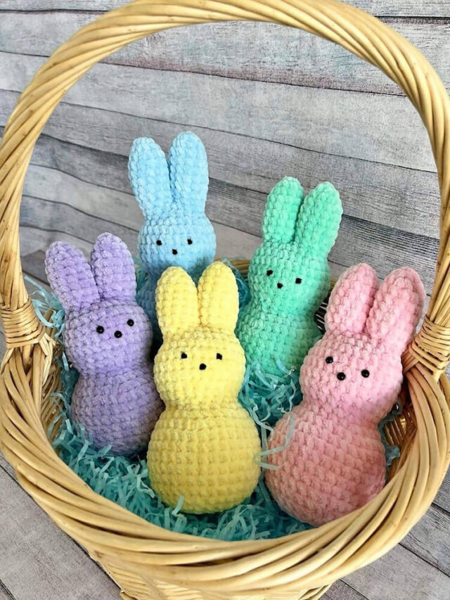 Cute Crochet Bunny Patterns - Beautiful Dawn Designs