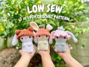 Adorable Crochet Bunny Patterns - Beautiful Dawn Designs