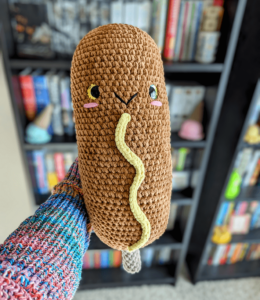 Jumbo Corn Dog Free Crochet Pattern - Beautiful Dawn Designs