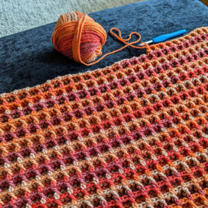 Waffle Stitch Blanket Free Crochet Pattern - Beautiful Dawn Designs