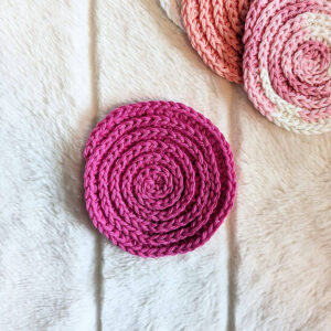 Swirl Coasters Free Crochet Pattern - Beautiful Dawn Designs