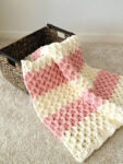 One-Row Repeat Free Crochet Blanket Patterns - Beautiful Dawn Designs
